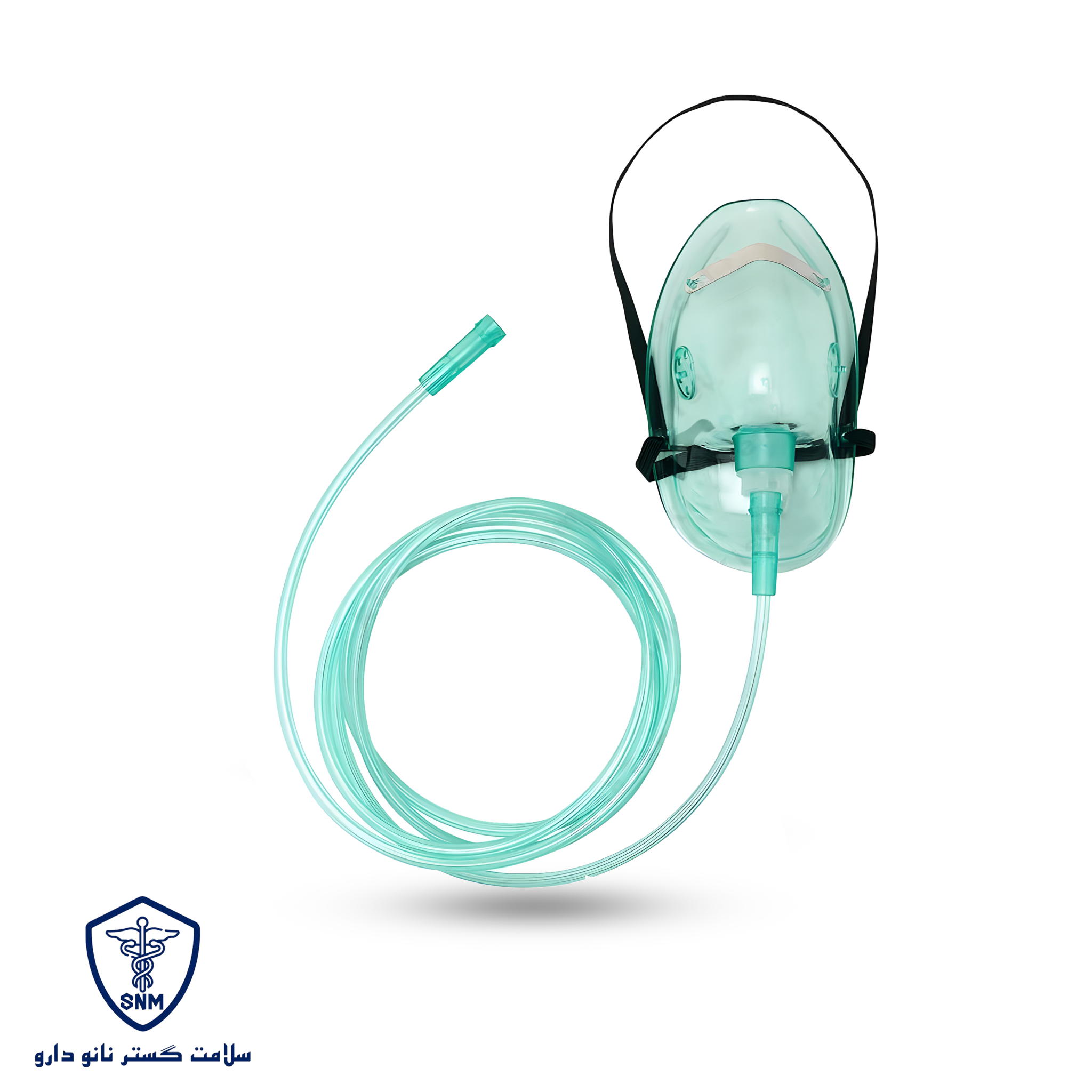Oxygen Mask and Connector Tube - سلامت گستر نانو دارو